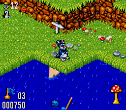 Screenshot of Whizz (SNES, 1994) - MobyGames