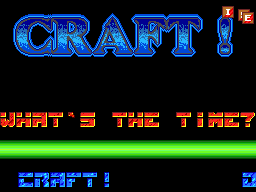 Craft (1993) - MobyGames