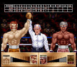 Screenshot of Riddick Bowe Boxing (SNES, 1993) - MobyGames