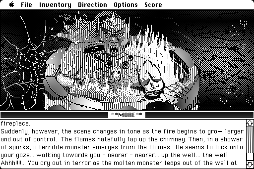 Screenshot of Legacy (Macintosh, 1984) - MobyGames