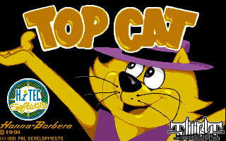 Screenshot of Top Cat Starring in Beverly Hills Cats (Amiga, 1990 ...