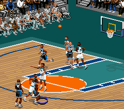 Screenshot of NBA Live 98 (SNES, 1997) - MobyGames
