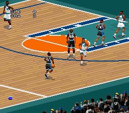 Screenshot of NBA Live 98 (SNES, 1997) - MobyGames