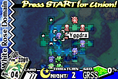 Screenshot of Yggdra Union: We'll Never Fight Alone (Game Boy Advance ...