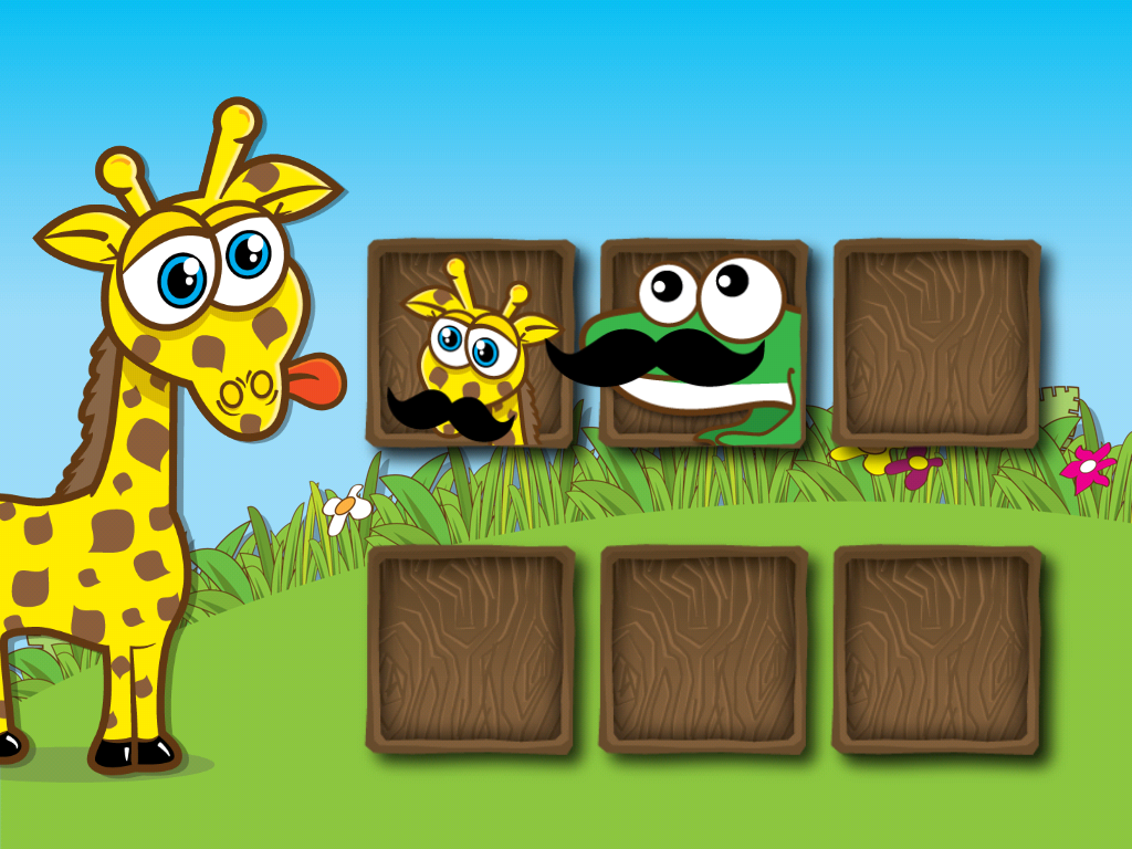 Screenshot of Giraffe's PreSchool Playground 2 (iPad, 2015) - MobyGames