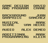 Screenshot of David Crane's The Rescue of Princess Blobette Starring A ...