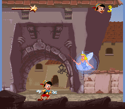 Screenshot of Pinocchio (SNES, 1995) - MobyGames