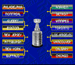 Screenshot of NHL '94 (SNES, 1993) - MobyGames