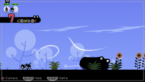 Screenshot of Patapon (PSP, 2008) - MobyGames