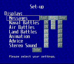 Screenshot of P.T.O.: Pacific Theater of Operations II (SNES, 1993 ...