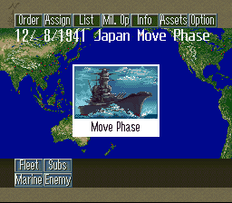 Screenshot of P.T.O.: Pacific Theater of Operations II (SNES, 1993 ...