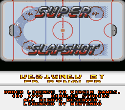 Super Slap Shot (1993) - MobyGames