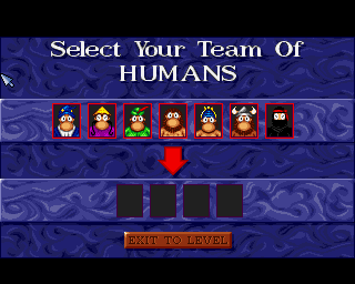 Screenshot of Humans 3: Evolution - Lost in Time (Amiga, 1995) - MobyGames