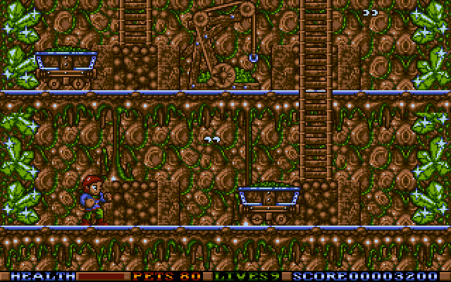Screenshot of Elf (DOS, 1991) - MobyGames