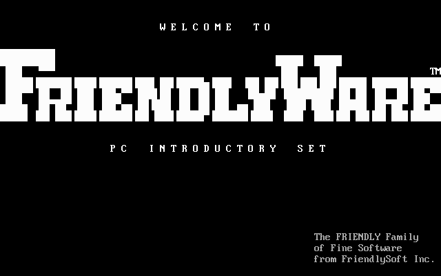 FriendlyWare PC Introductory Set screenshots - MobyGames
