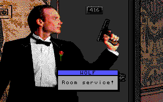 Screenshot of David Wolf: Secret Agent (DOS, 1989) - MobyGames