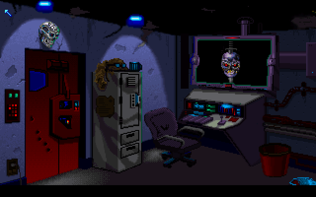 Screenshot of The Terminator 2029 (DOS, 1992) - MobyGames