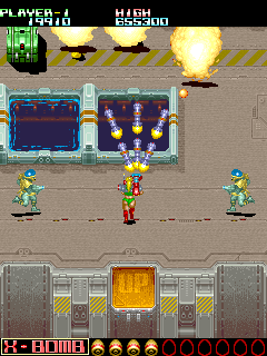 Screenshot of FixEight (Arcade, 1992) - MobyGames
