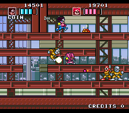 Screenshot of Kaizō Chōjin Shubibinman Zero (SNES, 1997) - MobyGames