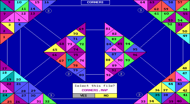 Screenshot of Conquest (DOS, 1992) - MobyGames