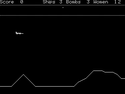 Screenshot of Invasion of the Body Snatchas! (ZX Spectrum, 1983) - MobyGames