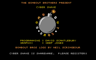 Cyber Snake (1992) - MobyGames