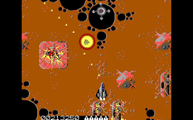 Screenshot of SideWinder (PC Booter, 1988) - MobyGames