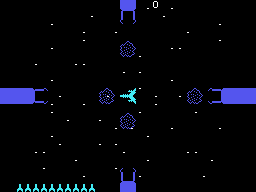 Screenshot of Astromania (TI-99/4A, 1982) - MobyGames