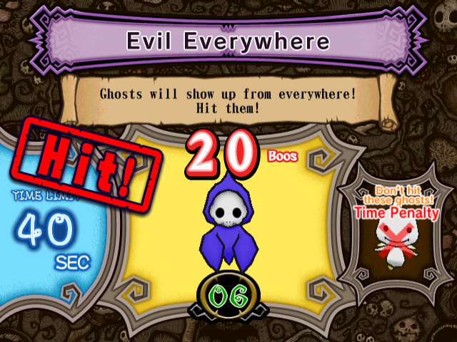 Screenshot of Manic Panic Ghosts (Arcade, 2007) - MobyGames