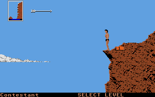 Screenshot of World Games (Atari ST, 1986) - MobyGames