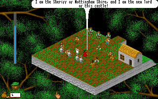 Screenshot of The Adventures of Robin Hood (Amiga, 1991) - MobyGames