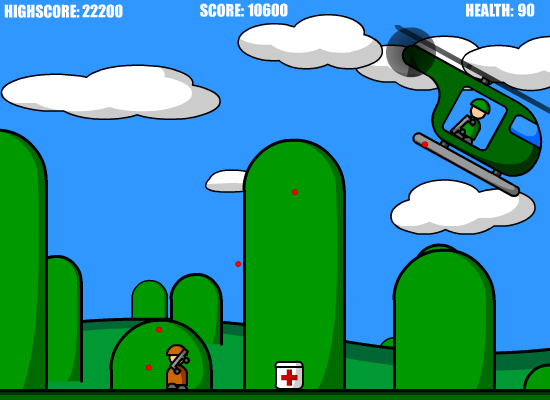 Screenshot of Heli Attack (Browser, 2001) - MobyGames