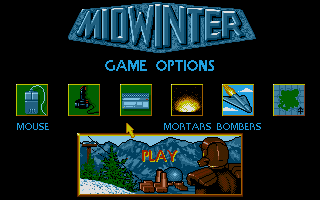 Screenshot of Midwinter (Atari ST, 1989) - MobyGames