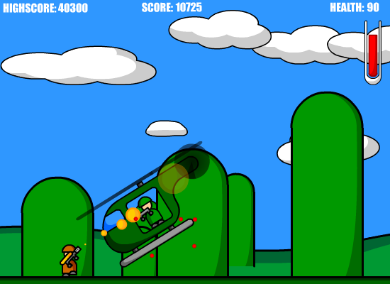 Screenshot of Heli Attack (Browser, 2001) - MobyGames