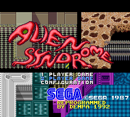 Screenshot of Alien Syndrome (Sharp X68000, 1986) - MobyGames