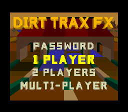 Screenshot of Dirt Trax FX (SNES, 1995) - MobyGames