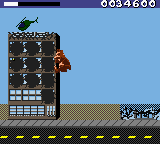 Screenshot of Rampage World Tour (Game Boy Color, 1997) - MobyGames
