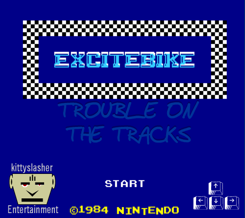 Screenshot of Excitebike: Trouble on the Tracks (Browser, 2001) - MobyGames
