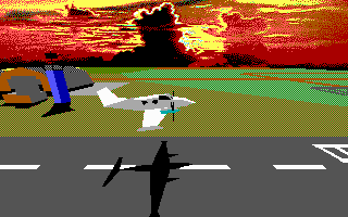 Screenshot of David Wolf: Secret Agent (DOS, 1989) - MobyGames