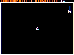 Screenshot of Spidercide (TRS-80 CoCo, 1983) - MobyGames