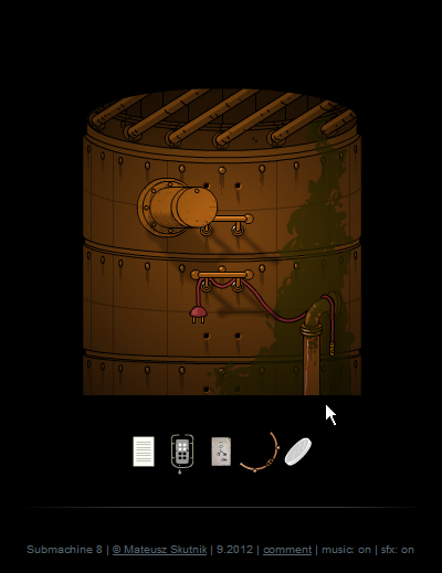 Screenshot of Submachine 8: The Plan (Browser, 2012) - MobyGames