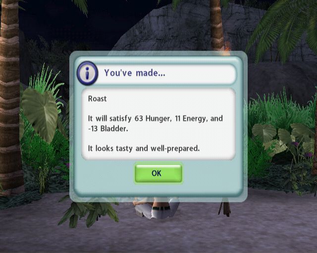 Screenshot of The Sims 2: Castaway (PlayStation 2, 2007) - MobyGames