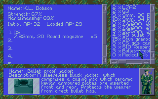 Screenshot of Sabre Team (Atari ST, 1992) - MobyGames