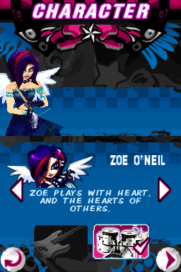 Screenshot of Guitar Rock Tour (Nintendo DS, 2007) - MobyGames