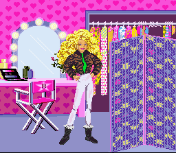 Screenshot of Barbie Super Model (SNES, 1993) - MobyGames