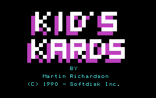 Kid's Kards (1990) - MobyGames