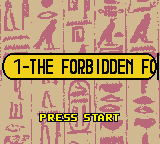 Screenshot of Papyrus (Game Boy Color, 2000) - MobyGames