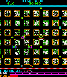 Screenshot of Armored Car (Arcade, 1981) - MobyGames