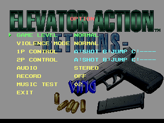 Screenshot of Elevator Action II (SEGA Saturn, 1995) - MobyGames