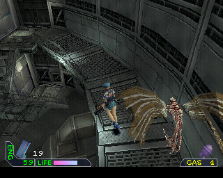 Screenshot of Chaos Break: Episode from "Chaos Heat" (PlayStation, 2000 ...